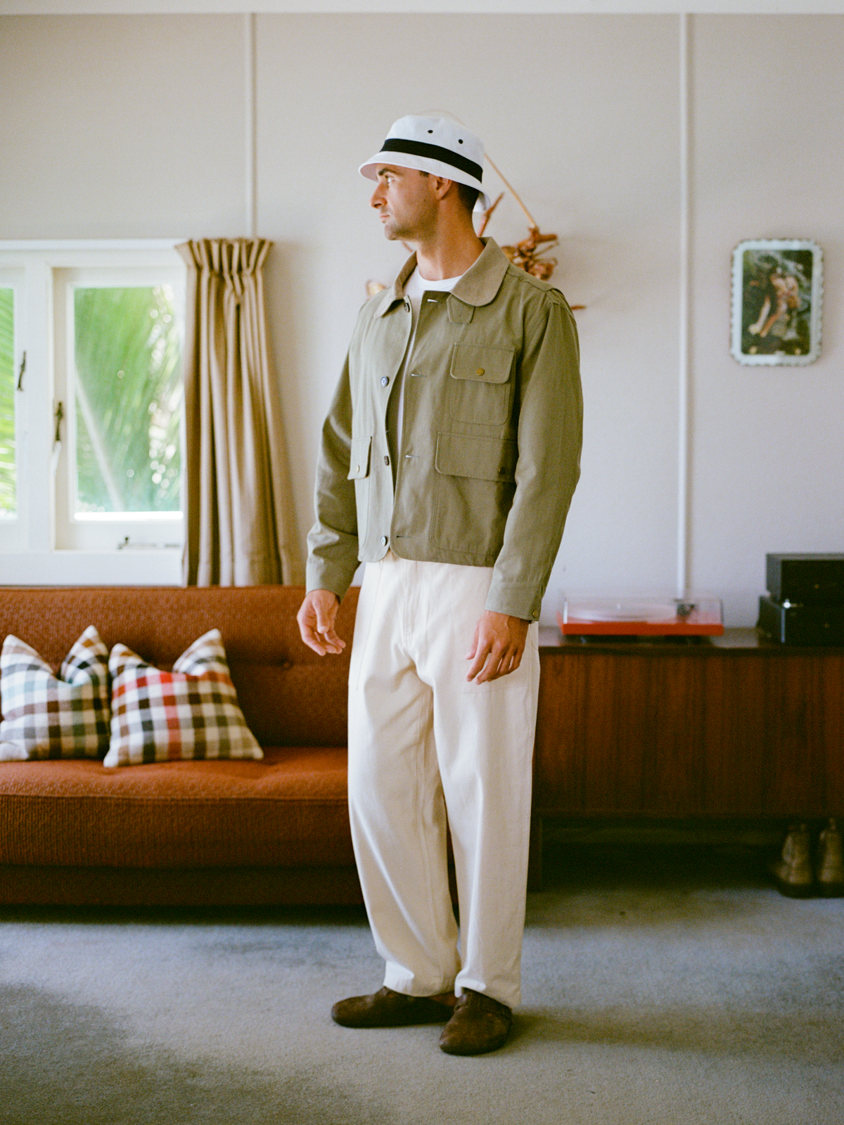 Cropped Hunting Coat - Moss | Moreporks